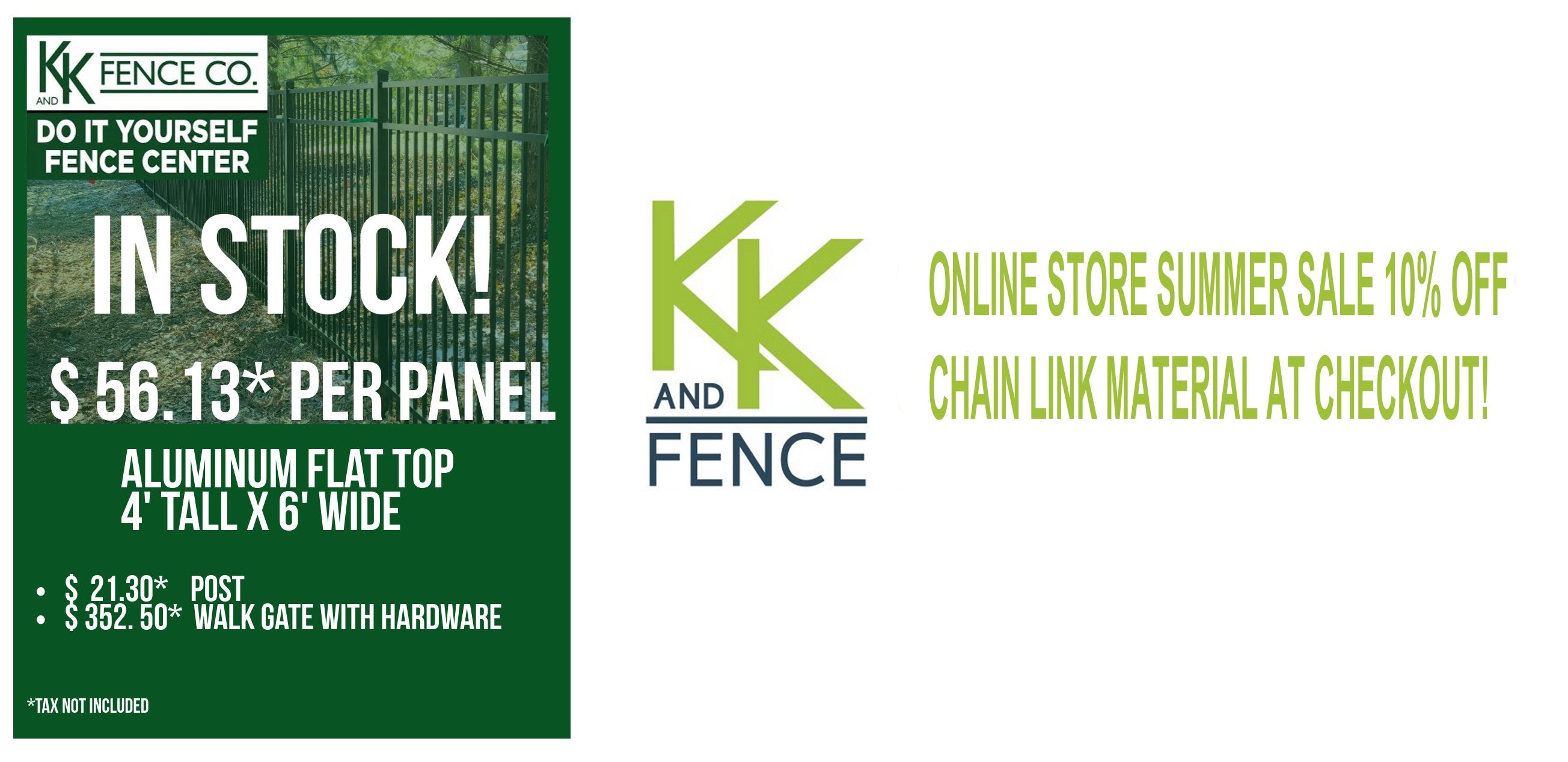 Aluminum – Page 2 – K & K Fence Company